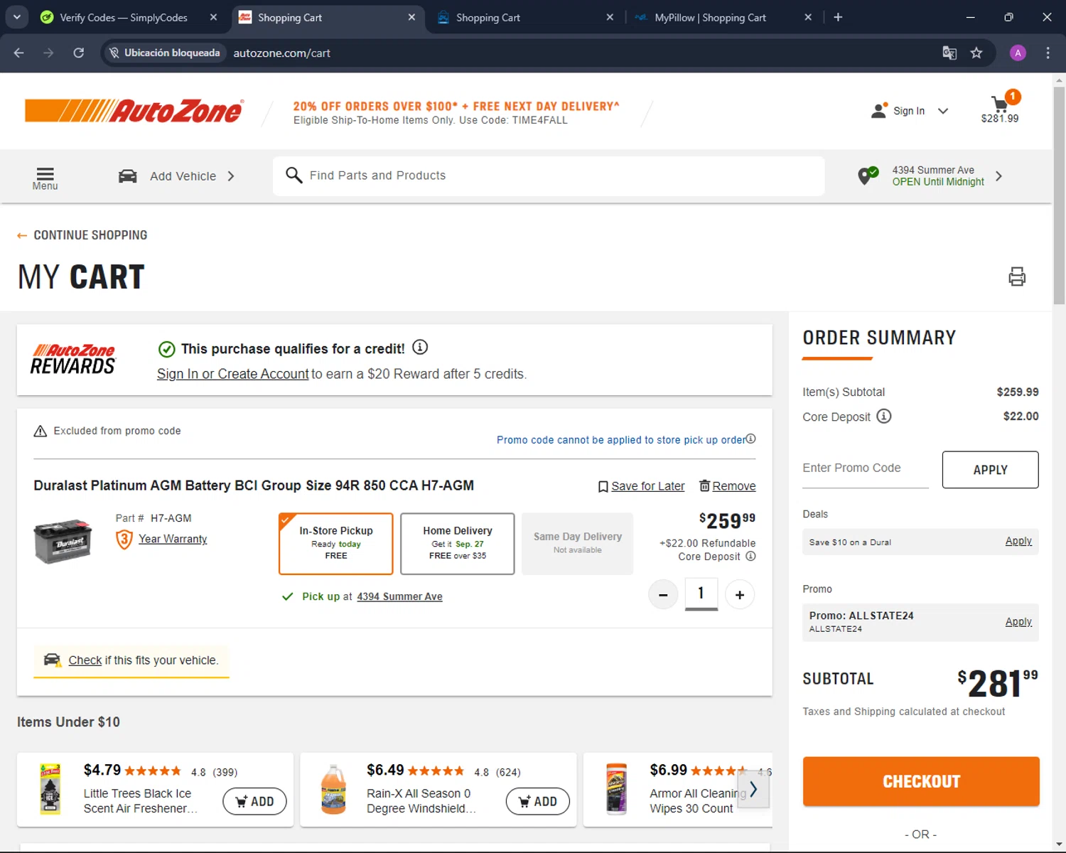 AutoZone Promo Codes - 20% Off | November 2024