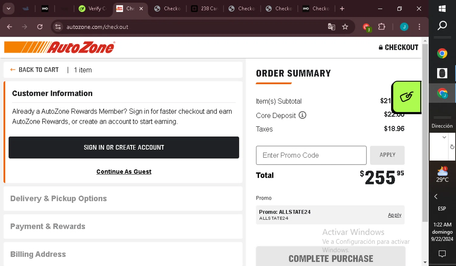 AutoZone Promo Codes - 20% Off | November 2024