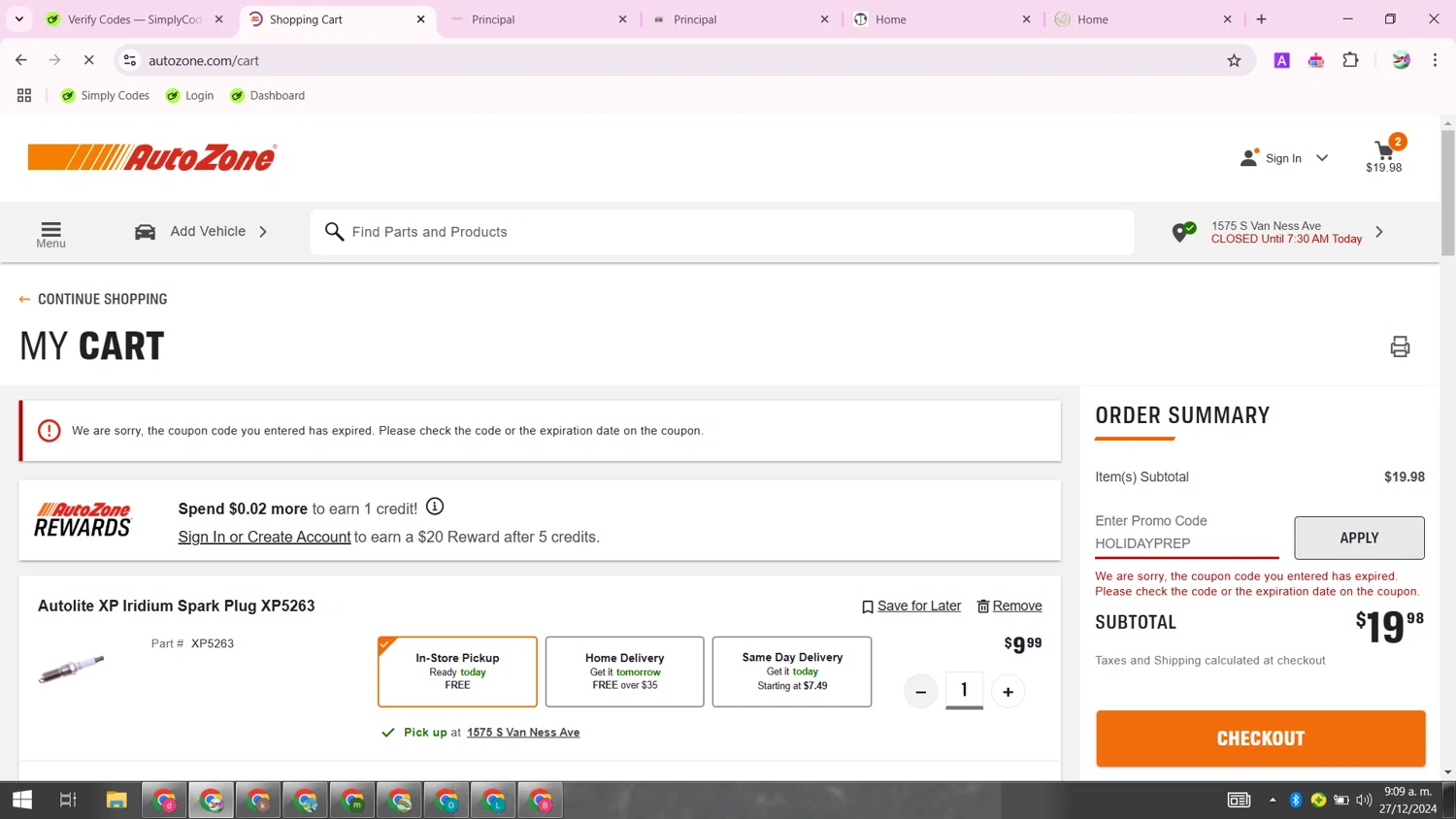 AutoZone Promo Codes (5 Verified) - 20% Off w/ Code Jan 2025