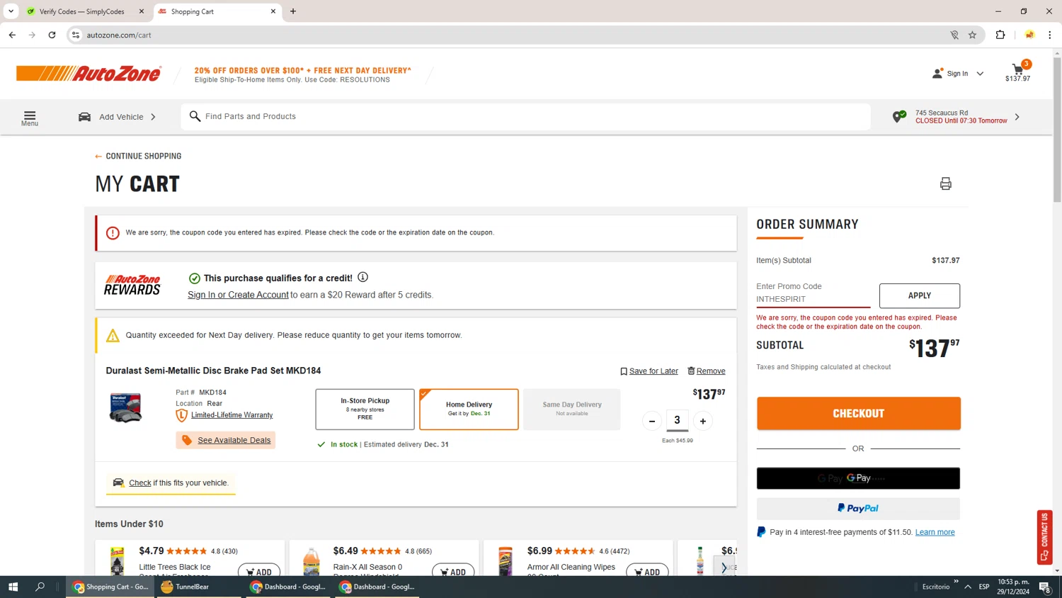 AutoZone Promo Codes (5 Verified) - 20% Off w/ Code Jan 2025