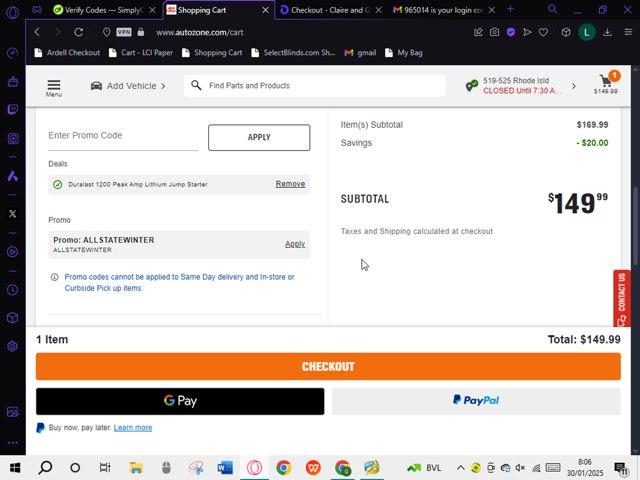 AutoZone Promo Codes (6 Verified) - 20% Off w/Code Mar 2025