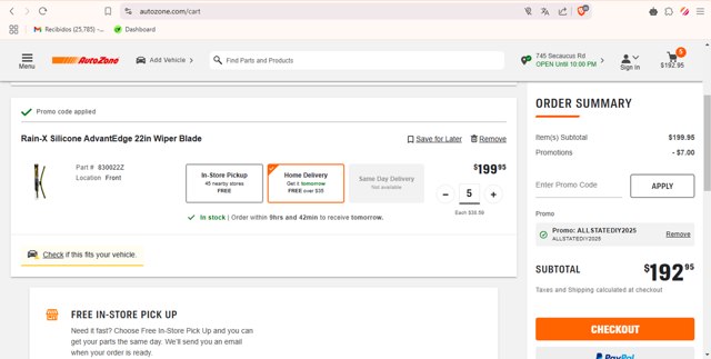 AutoZone Promo Codes (3 Verified) - 20% Off w/Code Apr 2025