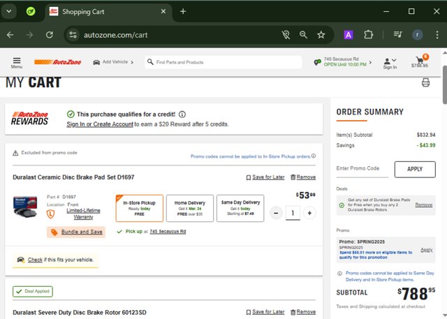 AutoZone Promo Codes (3 Verified) - 20% Off w/Code Apr 2025