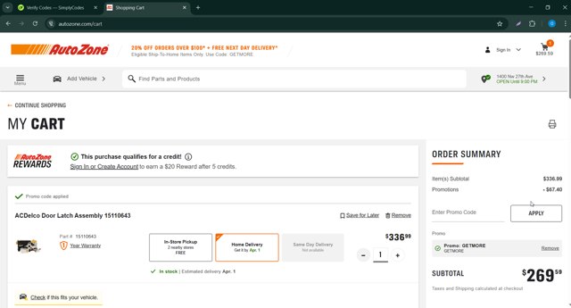 AutoZone Promo Codes (3 Verified) - 20% Off w/Code Apr 2025