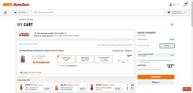 AutoZone Promo Codes (5 Verified) - 20% Off w/Code May 2025