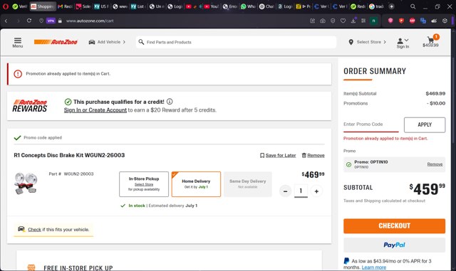 AutoZone Promo Codes (3 Verified) - 20% Off w/Code Jul 2025