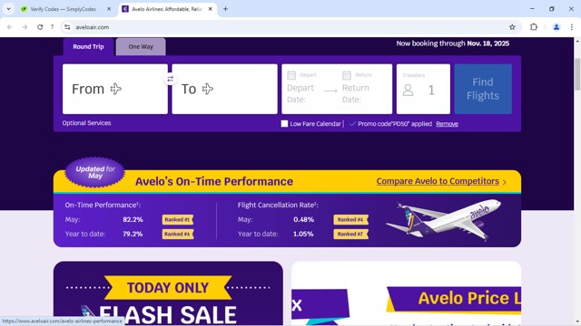 Avelo Airlines Promo Codes (9 Verified) - $100 Off Jun 2025