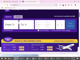 Avelo Airlines Promo Codes (9 Verified) - $20 Off Jun 2025