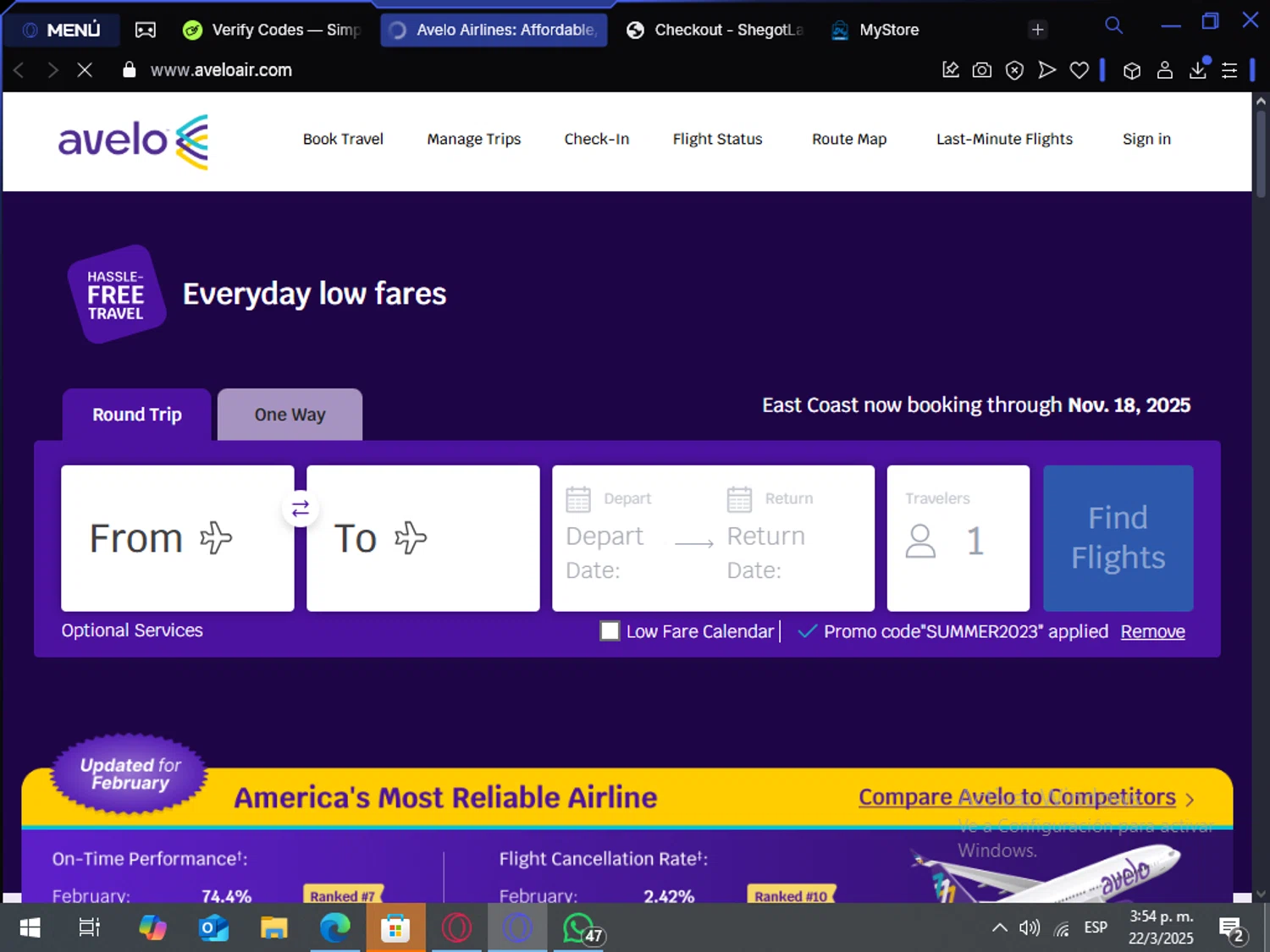 Avelo Airlines Promo Codes (9 Verified) - $20 Off May 2025