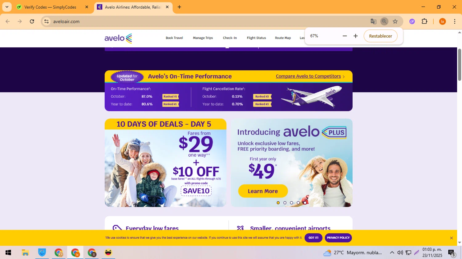 Avelo Airlines Promo Code - 40% Off (Verified) Dec 2025