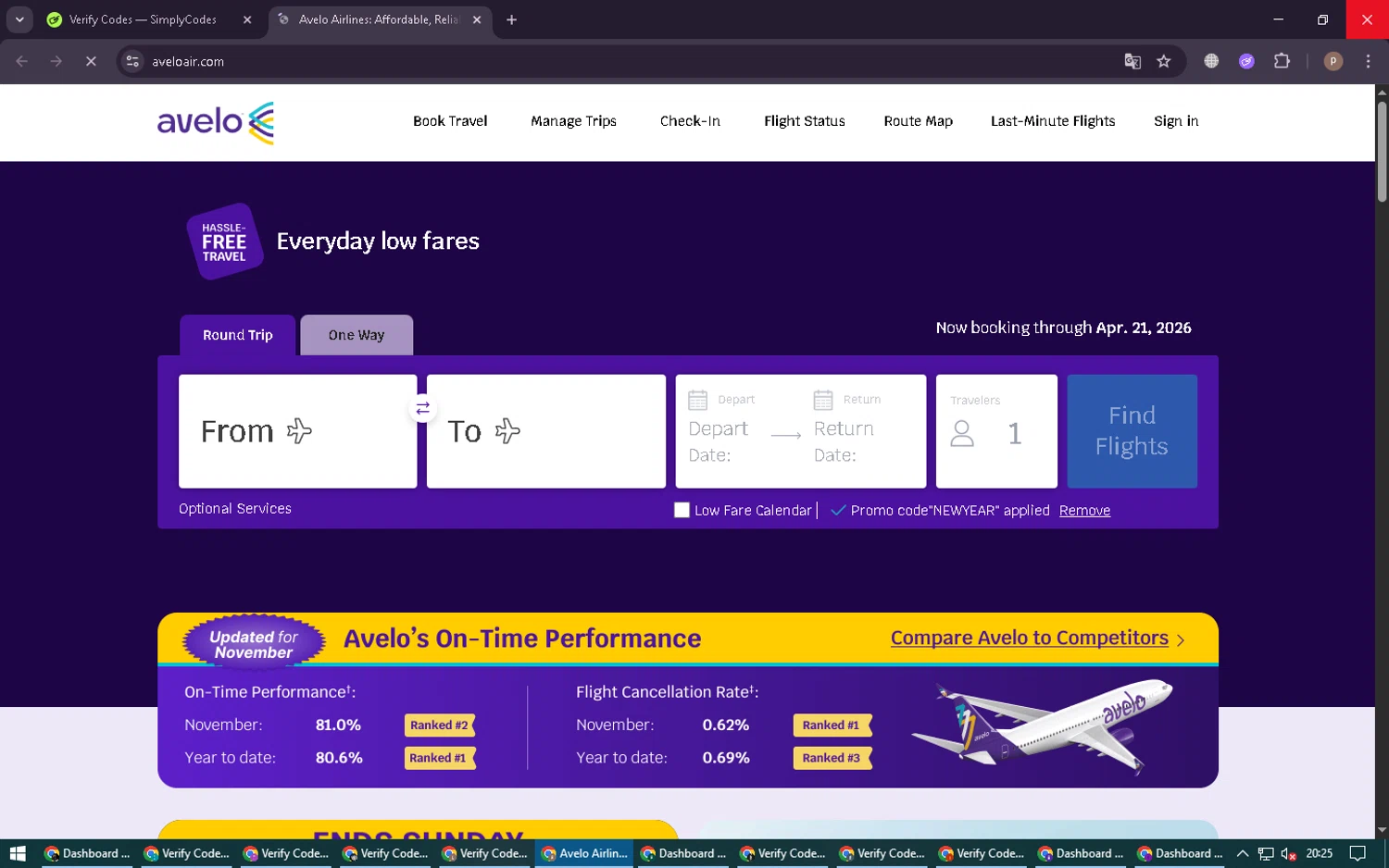 Avelo Airlines Promo Code - 45% Off (Verified) Feb 2026