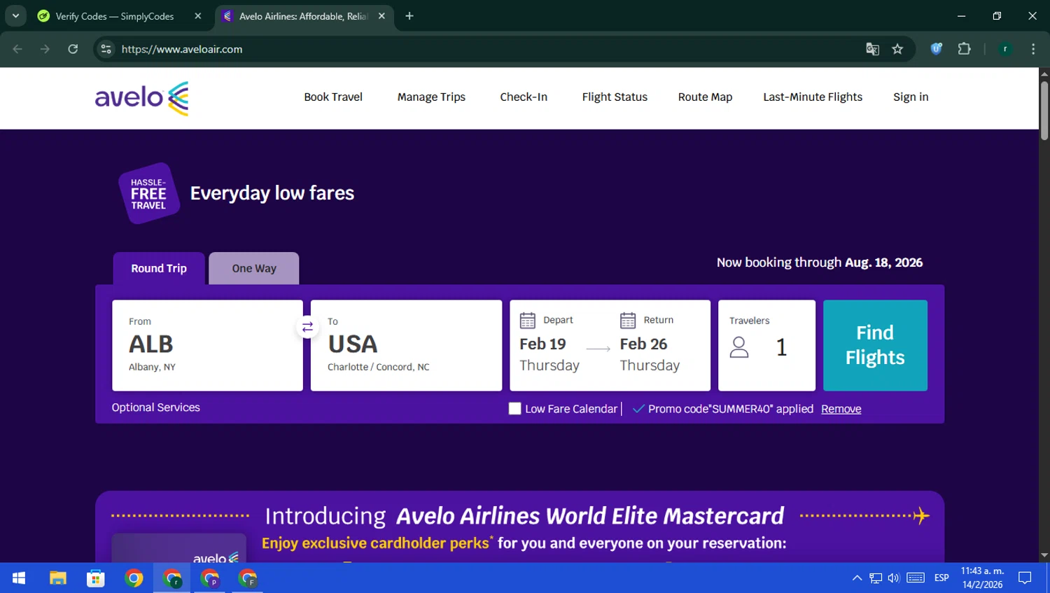 Avelo Airlines Promo Code - 45% Off (Verified) Feb 2026