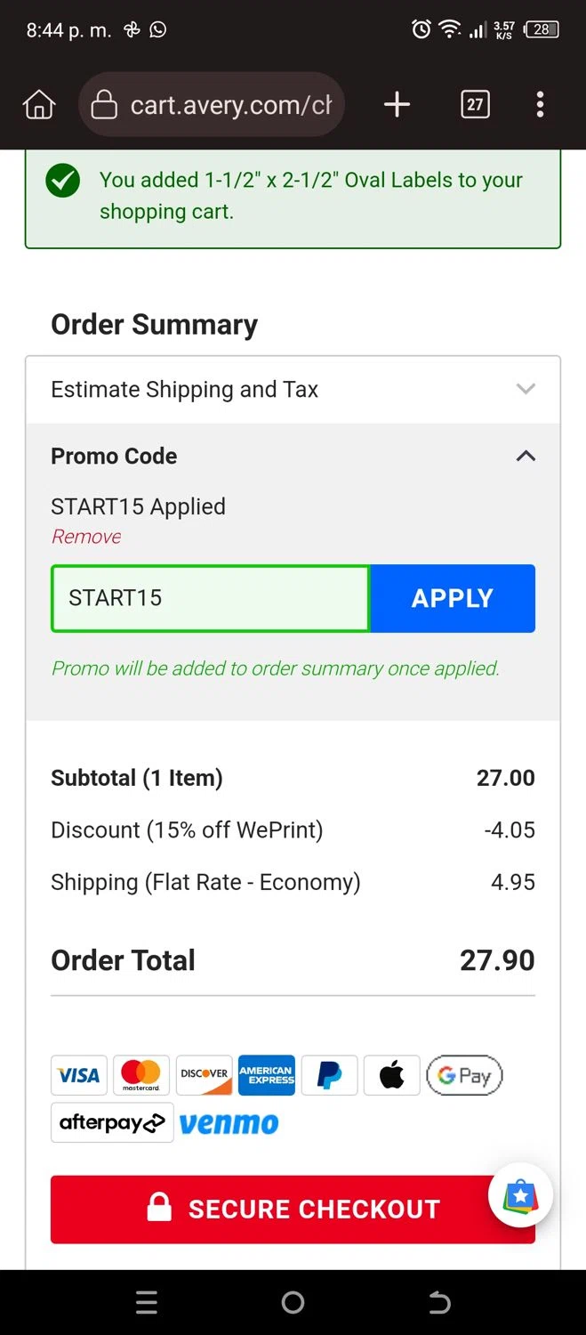 Avery Discount Codes - 20% Off (19 Verified) Aug 2025