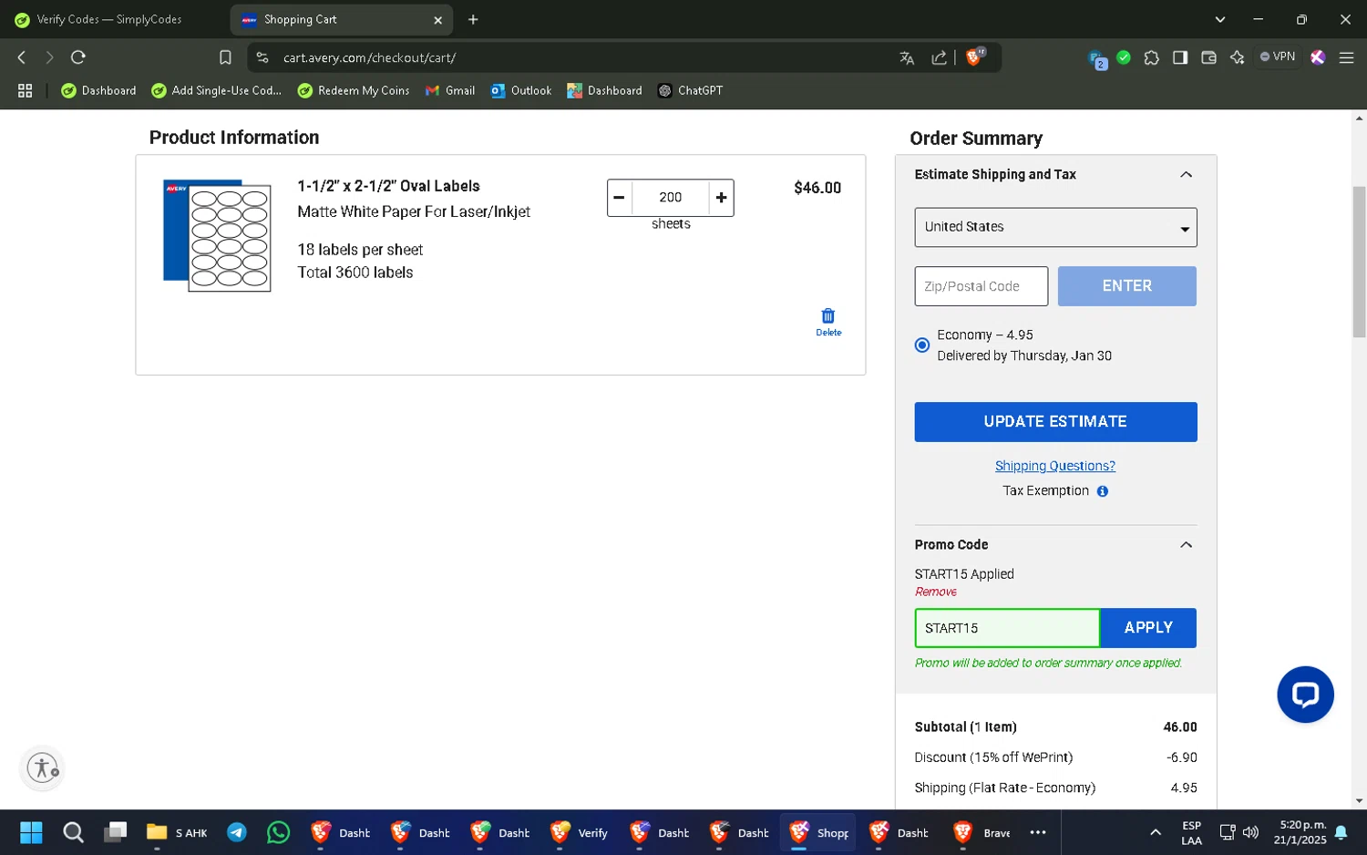 Avery Promo Codes (23 Verified) - 20% Off Sitewide Jan 2025