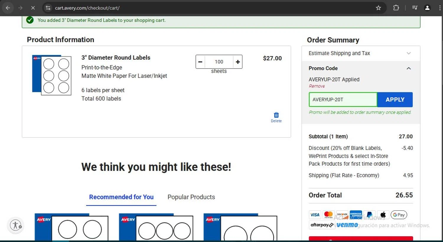Avery Promo Codes (23 Verified) - 20% Off Sitewide Jan 2025