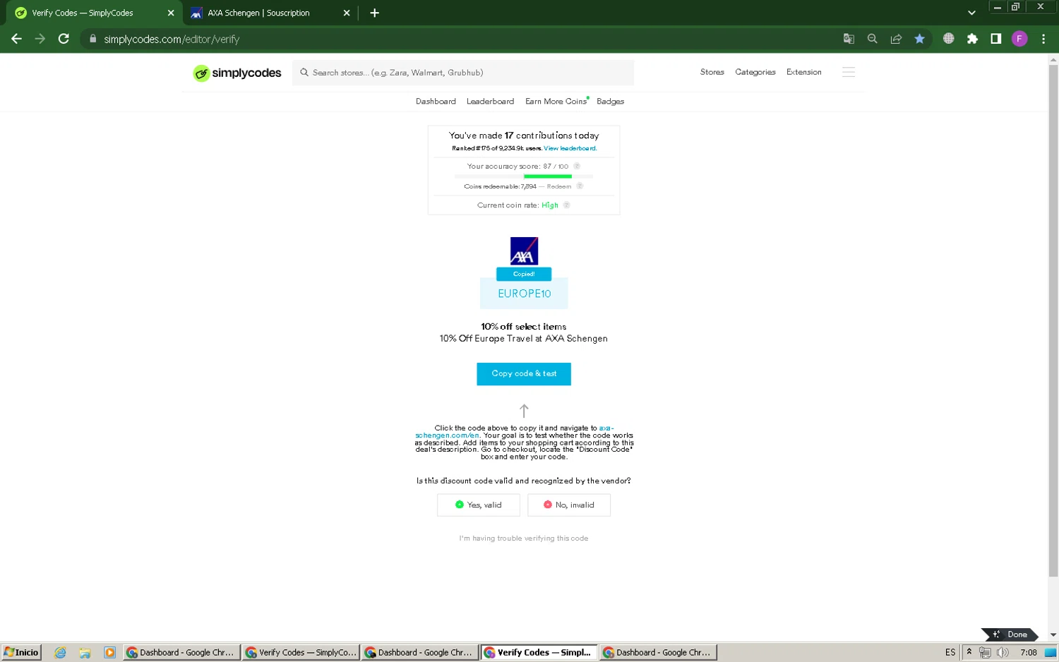 AXA Schengen Promo Codes - 10% Off | October 2024