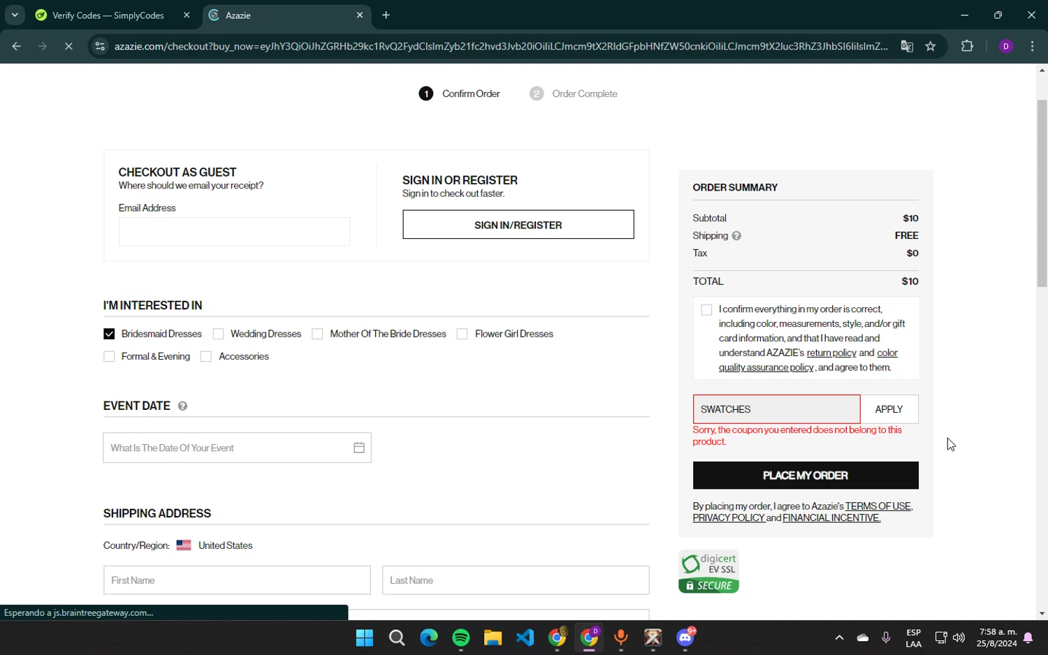 Azazie Promo Codes - 43% Off | September 2024