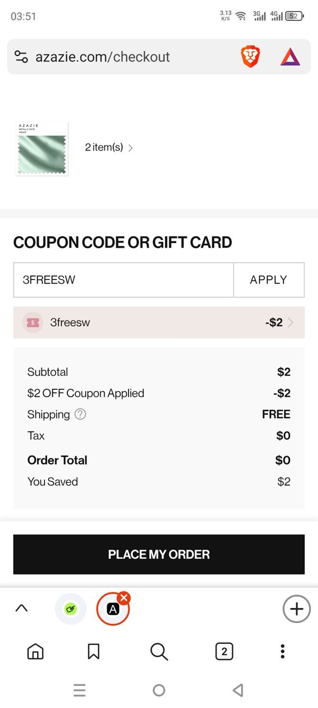 Azazie Promo Codes (5 Verified) - 10% Off Sitewide Jun 2025