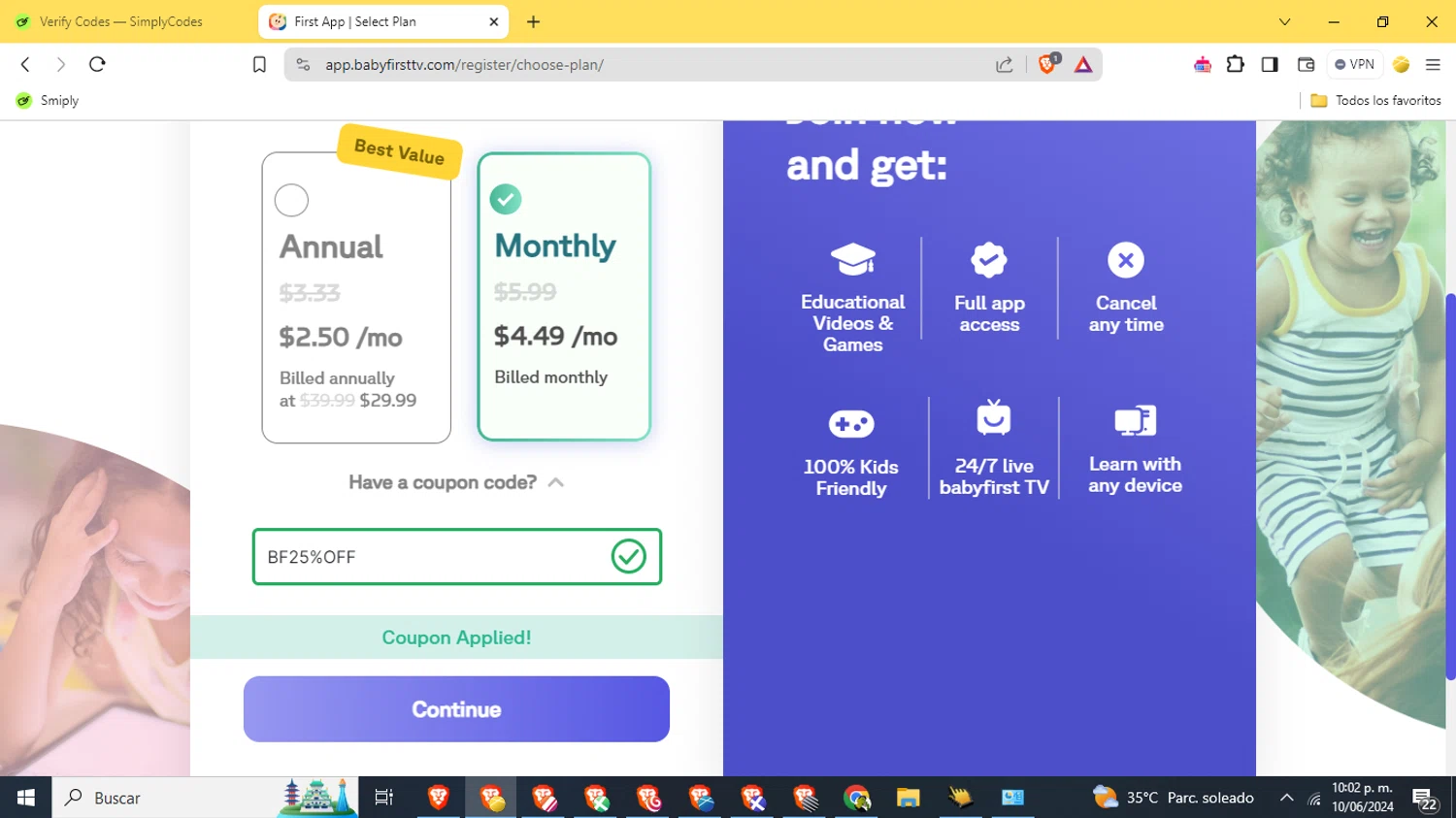 Baby First TV Promo Codes - $10 Off | October 2024