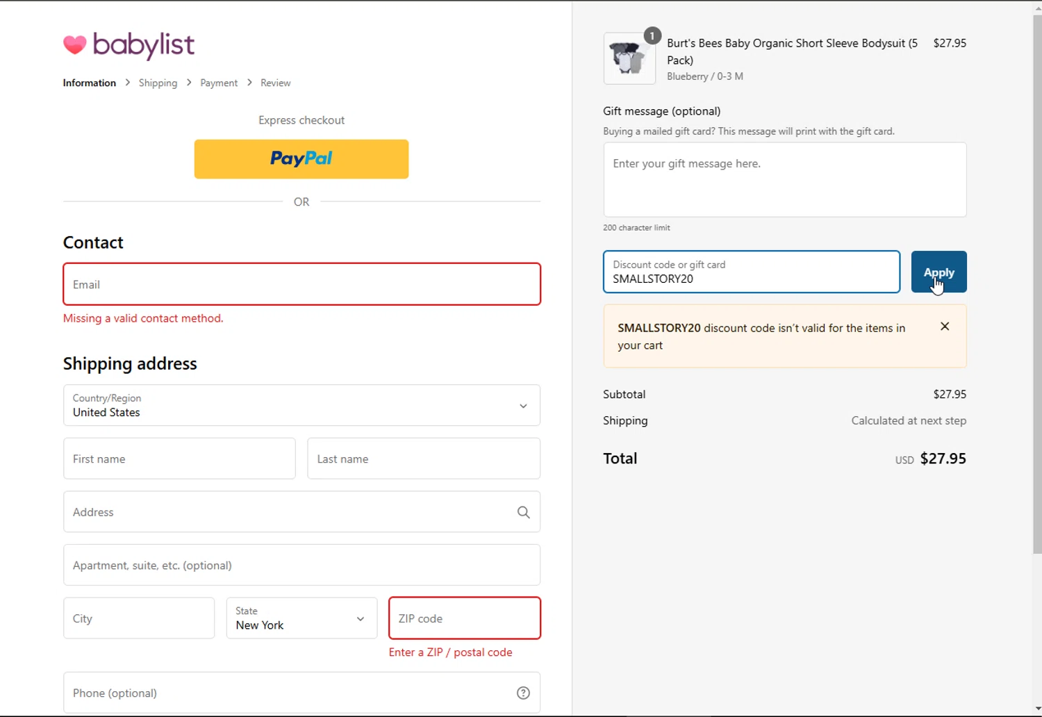 Babylist Discount Codes & Black Friday 2024 Deals - 20% Off