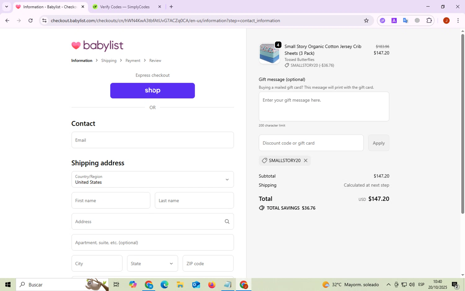 Babylist Promo Codes (2 Verified) - 20% Off w/Code Oct 2025