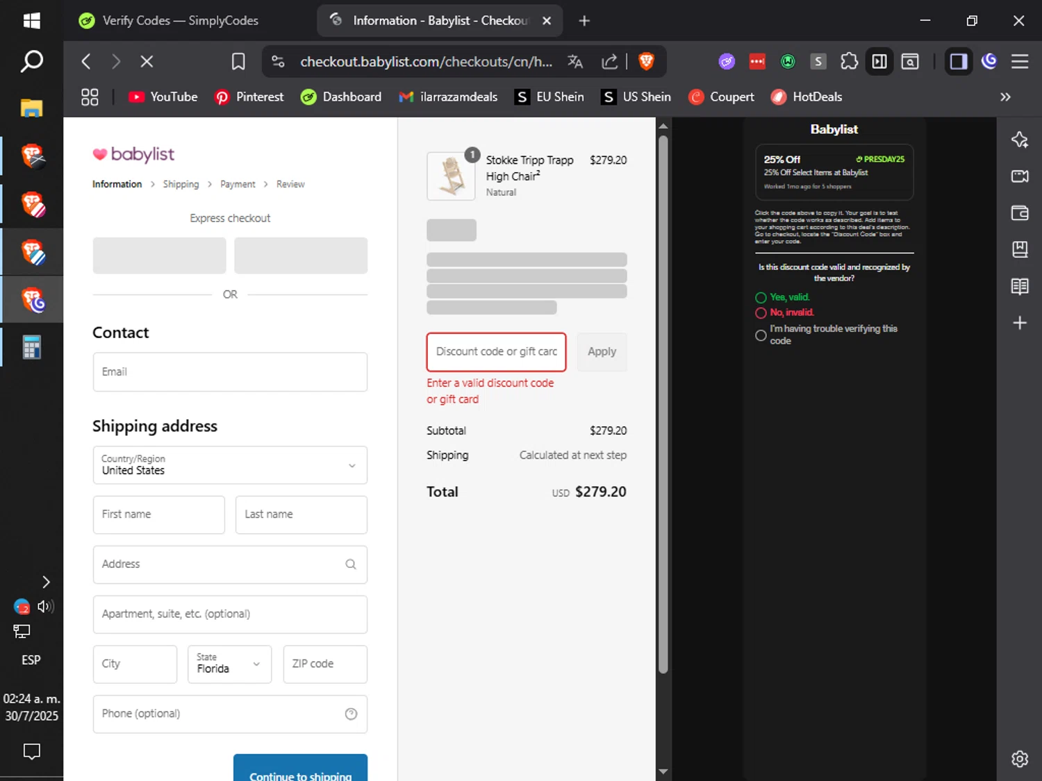 Babylist Promo Codes (1 Verified) - 20% Off w/Code Sep 2025