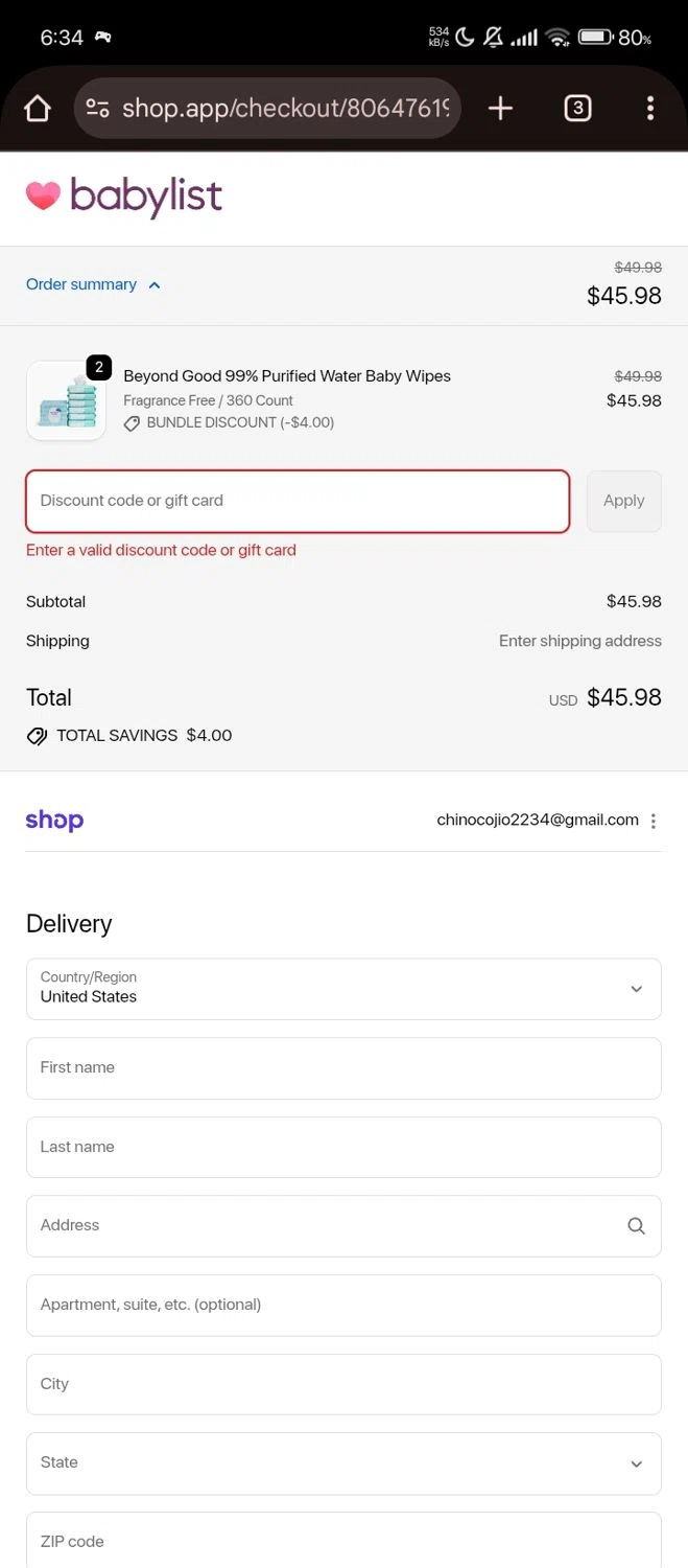 Babylist Promo Codes (2 Verified) - 20% Off w/Code Oct 2025