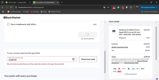 Back Market Promo Codes (4 Verified) - $25 Off Mar 2025