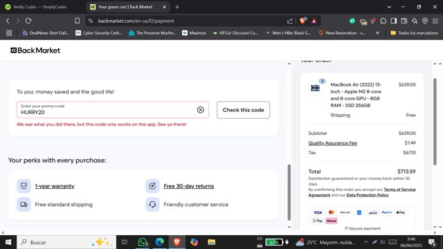 Back Market Promo Codes (4 Verified) - $25 Off Jun 2025