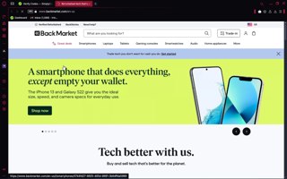 Back Market Promo Codes (1 Verified) - $20 Off Apr 2025