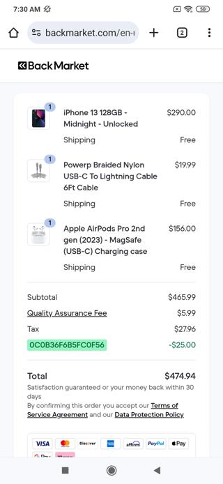 Back Market Promo Codes (1 Verified) - $25 Off Oct 2025