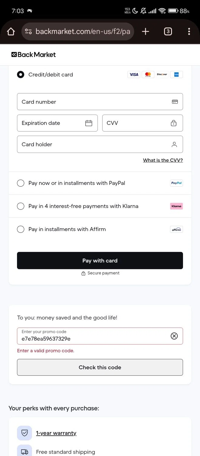 Back Market Promo Codes (2 Verified) - $25 Off Oct 2025