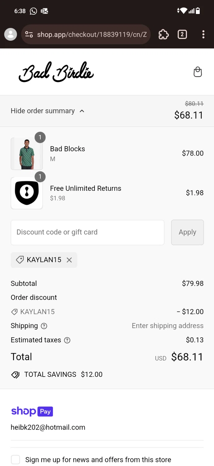 Bad Birdie Discount Codes & Black Friday 2024 Deals - 30% Off