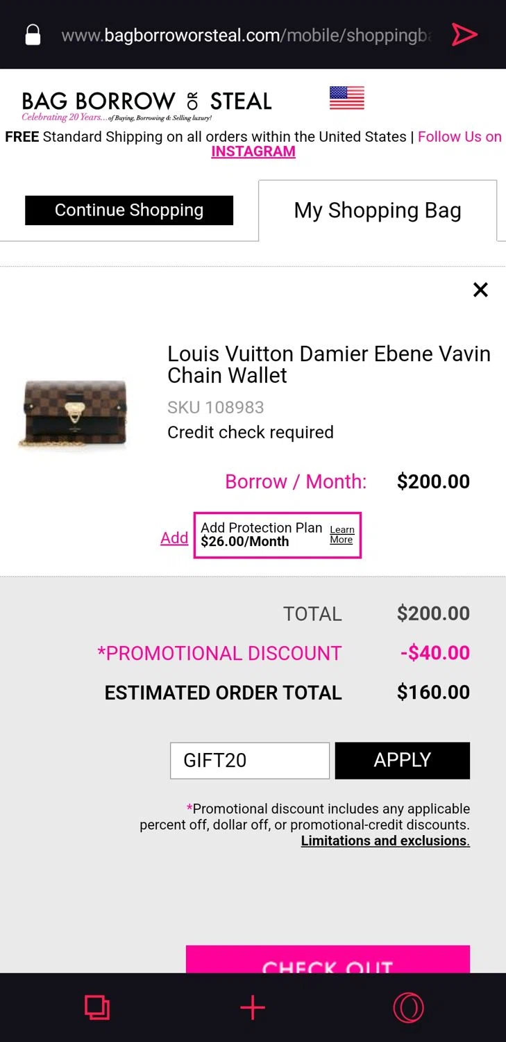 Bag Borrow or Steal Promo Codes - 25% Off | January 2025