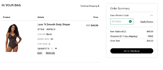 BALI Bras Promo Codes (4 Verified) - 20% Off w/Code Feb 2025