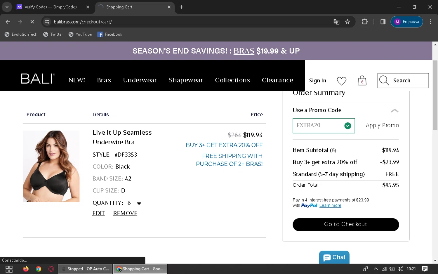 BALI Bras Promo Codes - 20% Off | September 2024