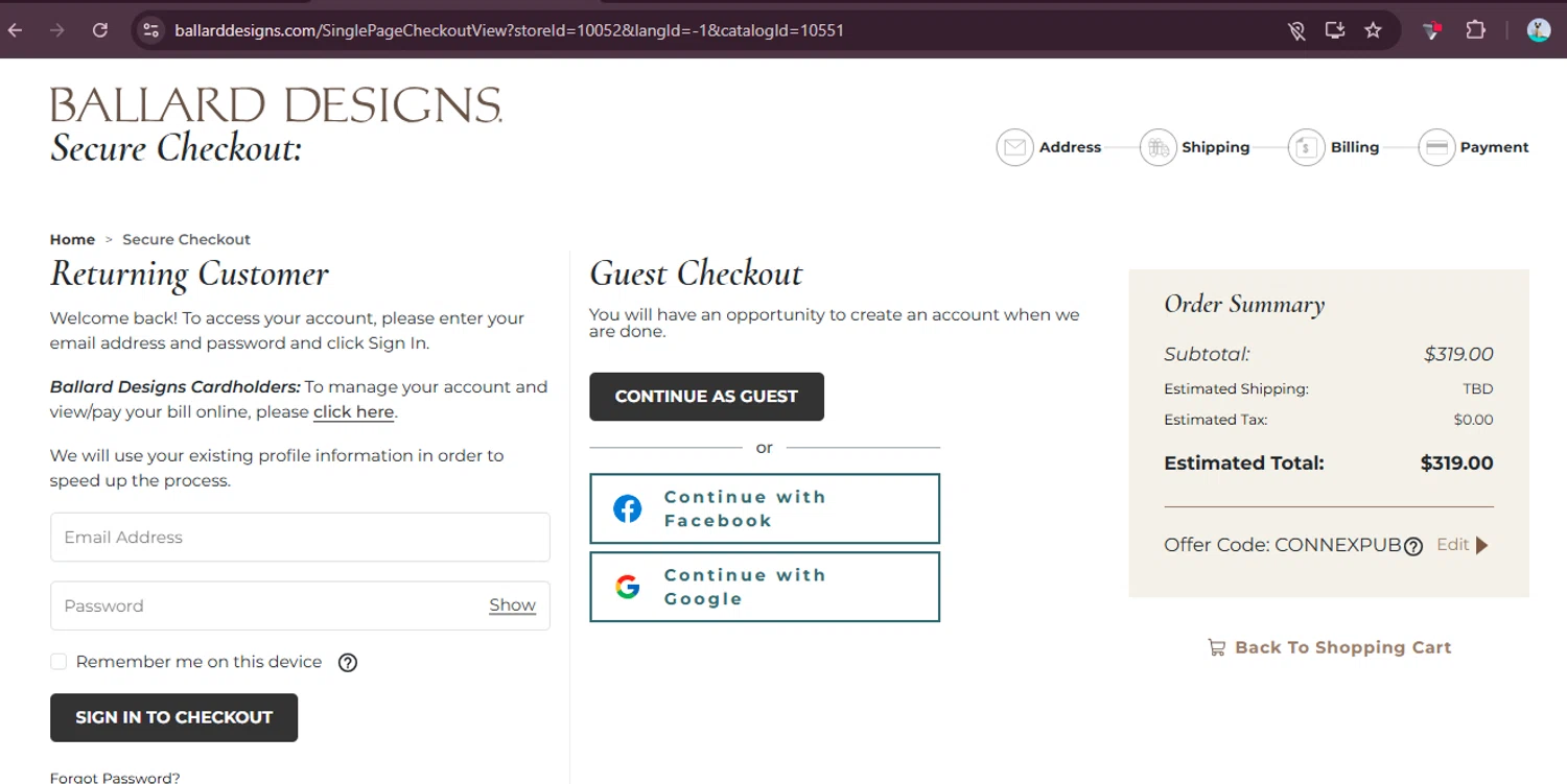 Ballard Designs Promo Code - 25% Off (Verified) Dec 2025