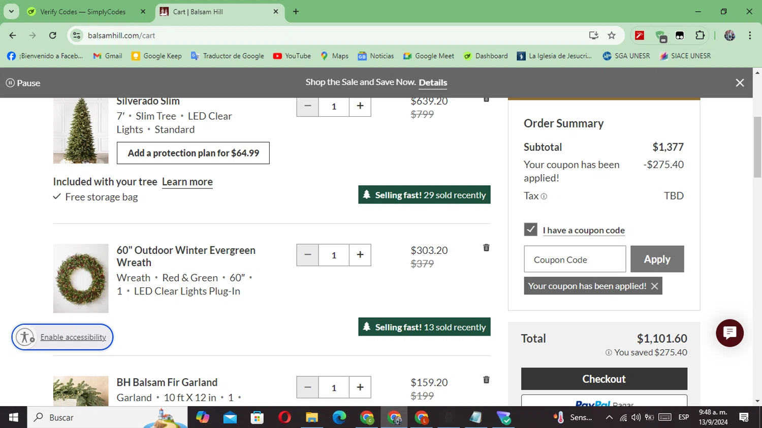 Balsam Hill Coupons - $25 Off | September 2024