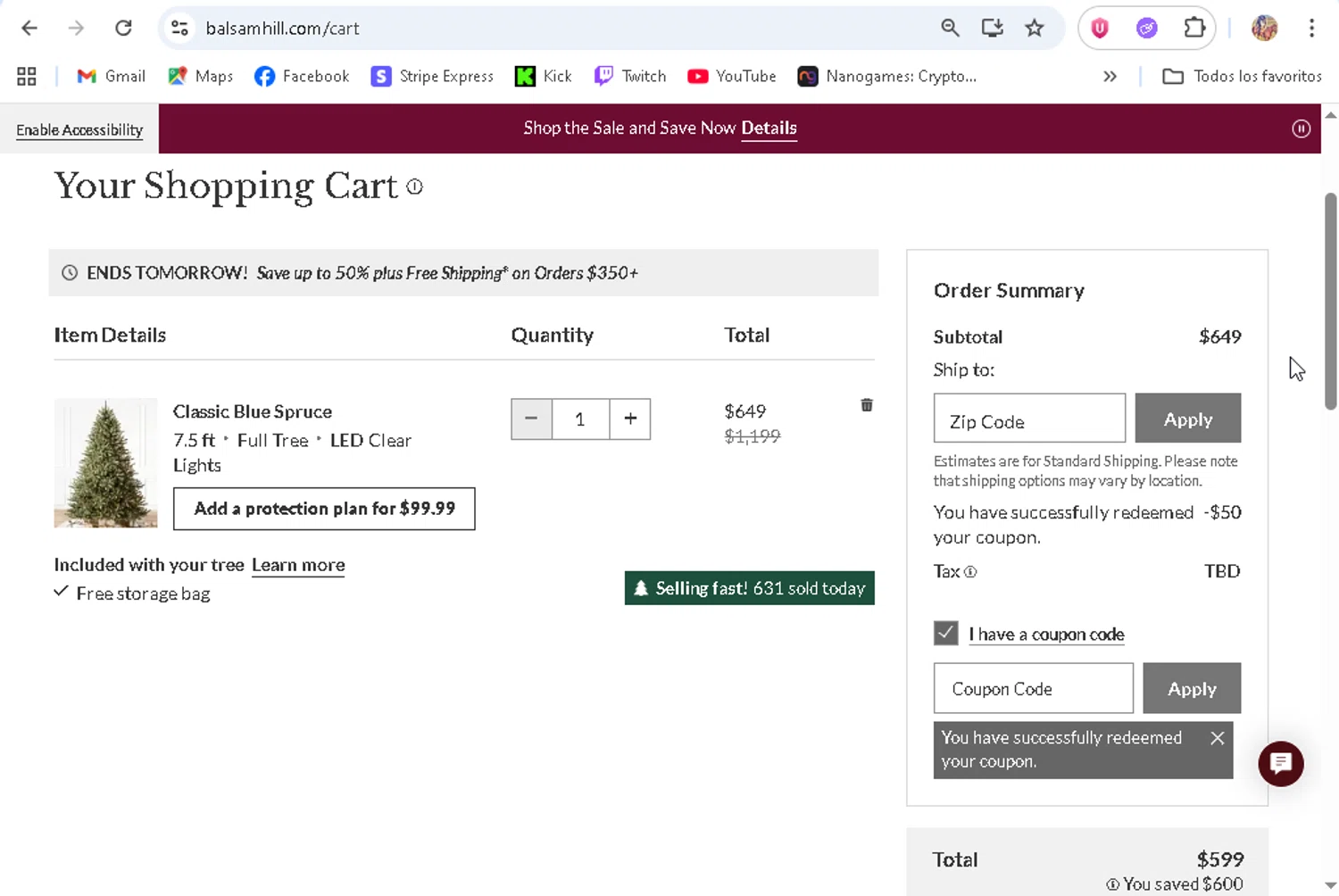 Balsam Hill Promo Codes - $50 Off (18 Verified) Dec 2025