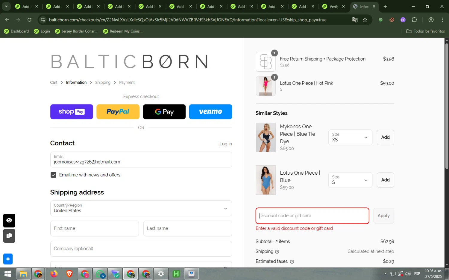 Baltic Born Promo Codes - 15% Off (4 Verified) Jan 2026