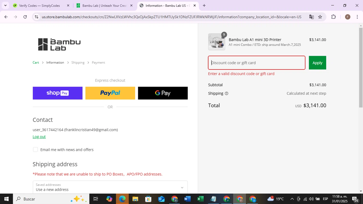 Bambu Lab Discount Codes (2 Verified) - 20% Off Feb 2025