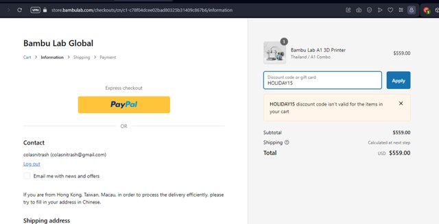 Bambu Lab Discount Codes & Black Friday 2024 Deals - $200 Off