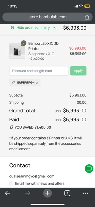 Bambu Lab Discount Codes - $200 Off | December 2024