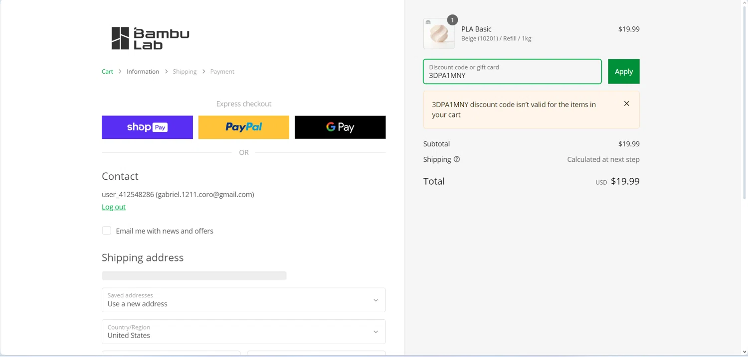 Bambu Lab Discount Codes - 20% Off Coupons Jan 2025