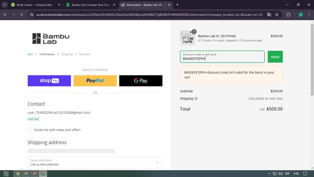 Bambu Lab Discount Codes (2 Verified) - 20% Off Mar 2025