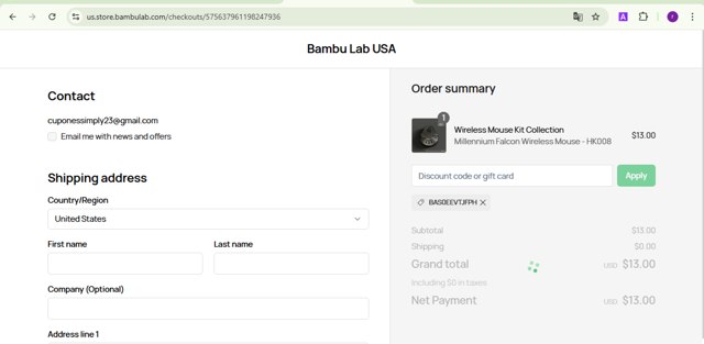 Bambu Lab Discount Codes (1 Verified) - 20% Off Mar 2025