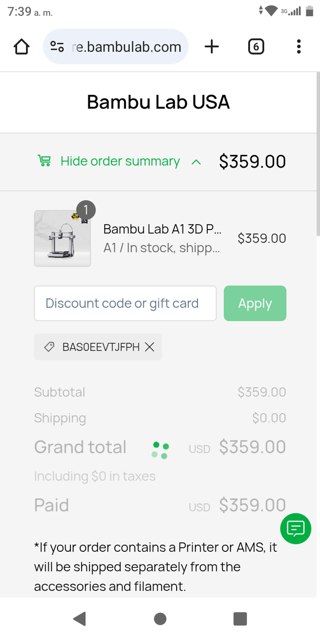 Bambu Lab Discount Codes (2 Verified) - 20% Off Mar 2025