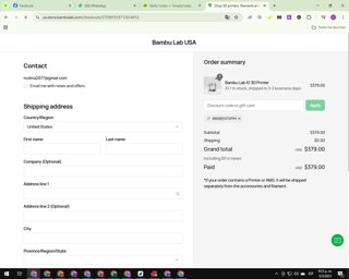 Bambu Lab Discount Codes (1 Verified) - 20% Off Mar 2025