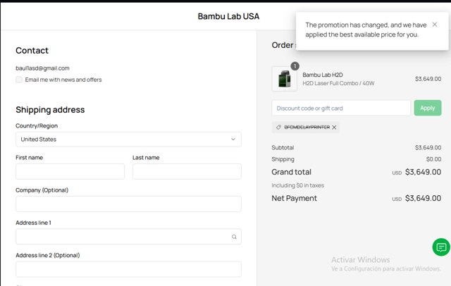 Bambu Lab Promo Codes (2 Verified) - $10 Off w/Code Jul 2025