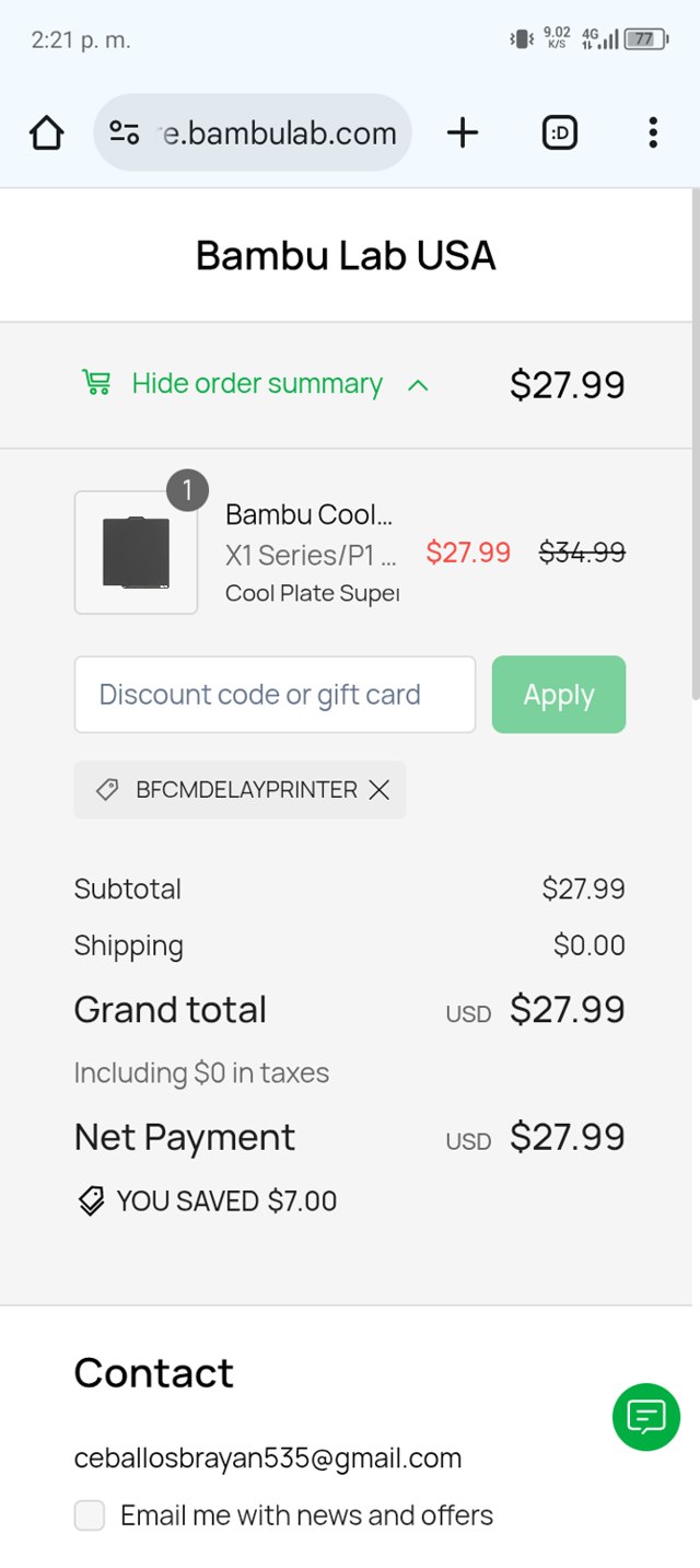 Bambu Lab Promo Codes (2 Verified) - $10 Off w/Code Jul 2025